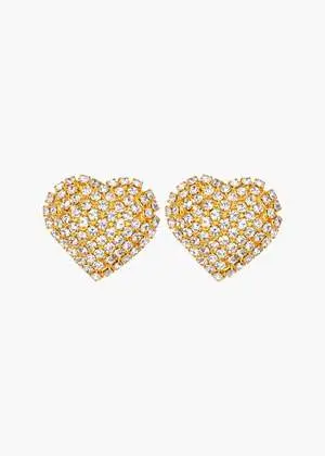 Jennifer Behr Heart Shaped Earrings
