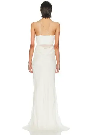 THE SEI Diaphanous Gown - Cream