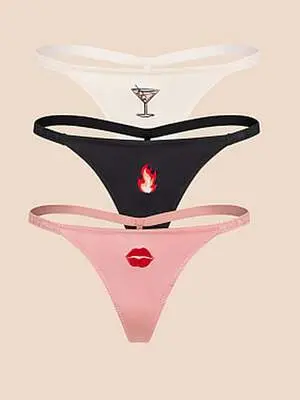 Victoria's Secret Adore Me Alessia G-string Panty Pack - Multicolored