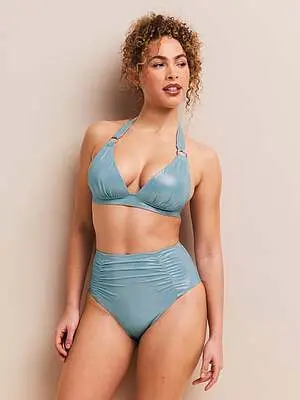 Victoria's Secret Adore Me Rina Triangle Swim Top - Blue