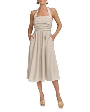 Donna Karan New York Halterneck Midi Dress