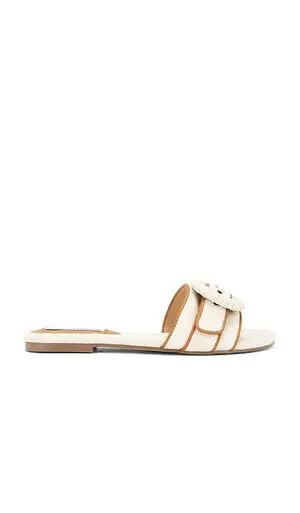 Steve Madden Merla Slides - Natural Cognac