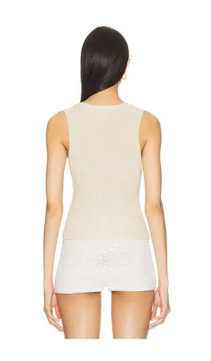Autumn Cashmere Shaker Vest