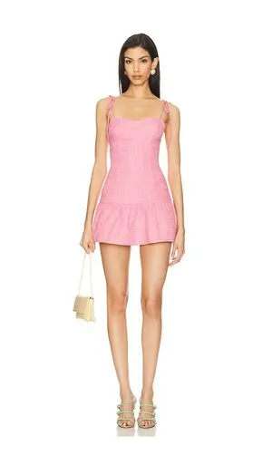 MORE TO COME Niccola Mini Dress - Pink