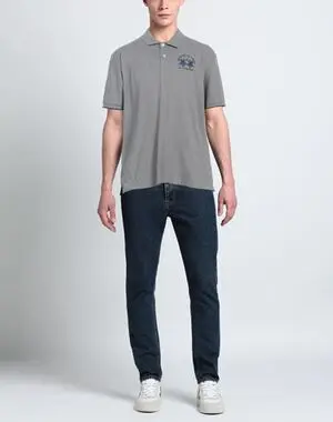 LA MARTINA Polo Shirt Size Cotton, Elastane