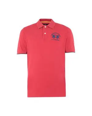 La Martina Short Sleeve Polos For Men