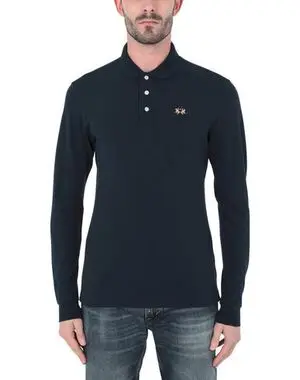LA MARTINA Polo Shirt Size Cotton, Elastane