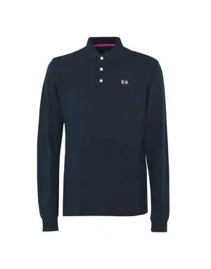 LA MARTINA Polo Shirt Size Cotton, Elastane