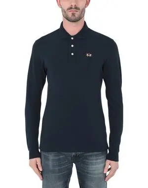 LA MARTINA Polo Shirt Size Cotton, Elastane