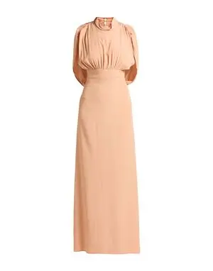 SEMICOUTURE Maxi Dress In Acetate And Silk