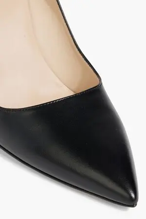 STUART WEITZMAN Leigh 95 Leather Pumps - Black