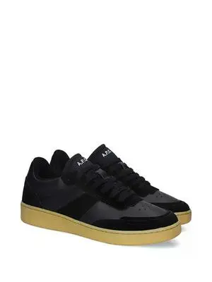 A.p.c. Suede Panel Sneakers