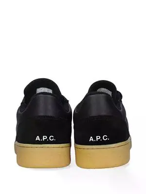 A.p.c. Suede Panel Sneakers