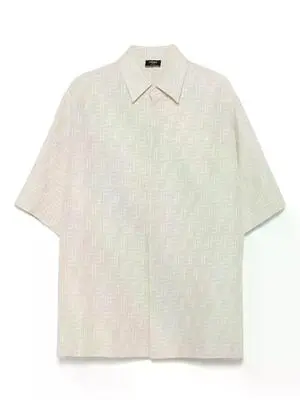 Fendi All-over Ff-jacquard Shirt