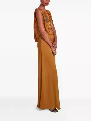 TEMPERLEY LONDON Adalina Beaded Maxi Dress