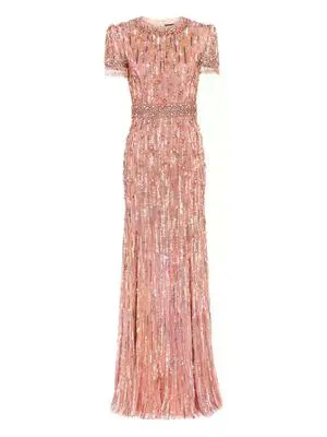 Jenny Packham Roxy Maxi Dress - Pink