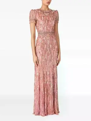 Jenny Packham Roxy Maxi Dress - Pink