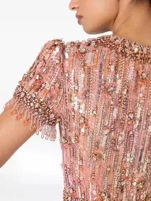 Jenny Packham Roxy Maxi Dress - Pink