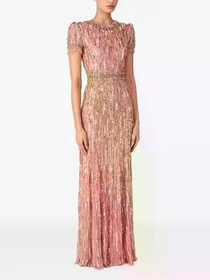 Jenny Packham Roxy Maxi Dress - Pink