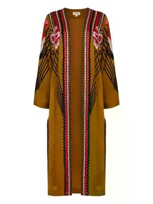 TEMPERLEY LONDON Romina Embroidered Long Coat