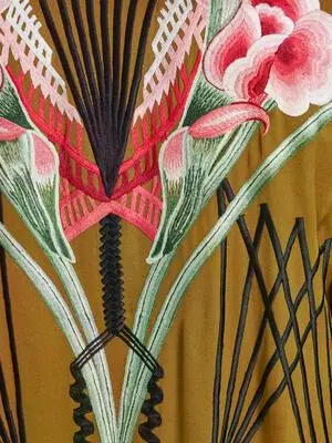 TEMPERLEY LONDON Romina Embroidered Long Coat