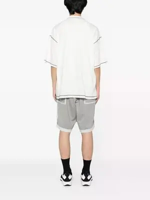 MASTERMIND WORLD Cross-stitch T-shirt - White