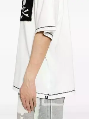MASTERMIND WORLD Cross-stitch T-shirt - White