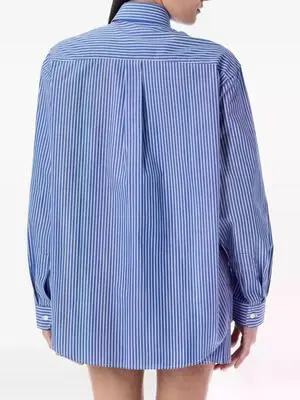SPORTY & RICH Cotton Striped Shirt