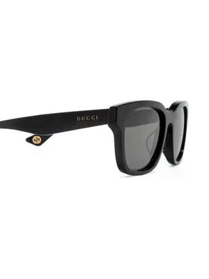 Gucci Square-frame Sunglasses - Black