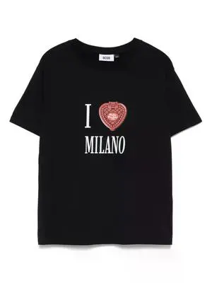 Gcds X Polly Pocket Milano T-shirt - Black