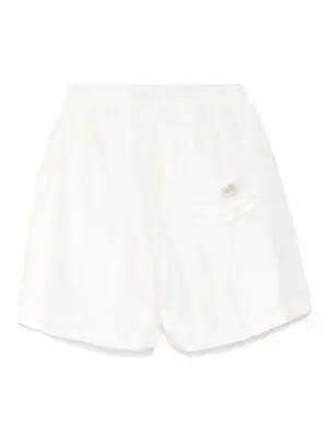 RANRA Patterned Jacquard Shorts - White