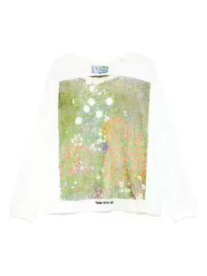 BETTER WITH AGE Printed Sweatshirt - White