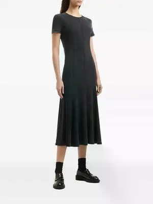 TOUT A COUP Fine-ribbed Midi Dress