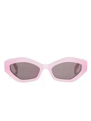 Off-White Geometric-frame Sunglasses - Pink