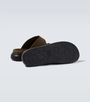 Alexander McQueen Hybrid Slides - Green