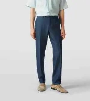 Zegna Wool And Linen Suit