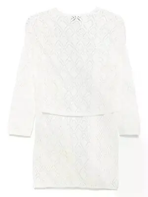 Bruno Manetti Pointelle Knit Cardigan