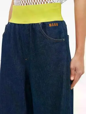 MSGM Wide-leg Jeans