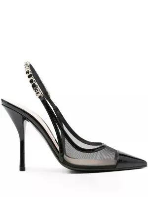Gucci 110mm Signoria Slingback Pumps