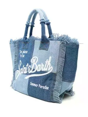 MC2 SAINT BARTH Vanity Tote Bag - Blue