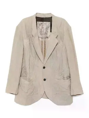 ZIGGY CHEN Linen Blazer