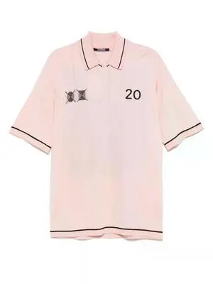Jacquemus Le Polo Liga Polo Shirt - Pink