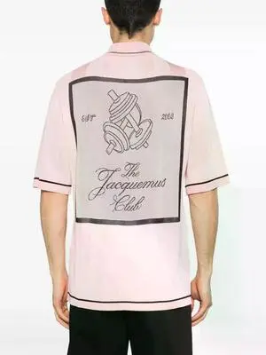 Jacquemus Le Polo Liga Polo Shirt - Pink