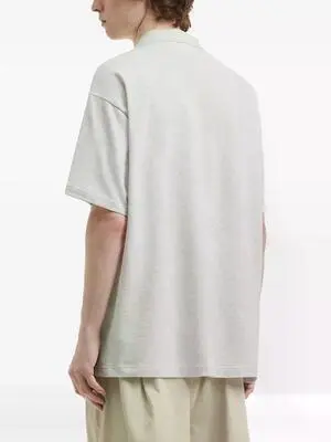 CHOCOOLATE X Russell Athletic Logo-patch Polo Shirt - Grey