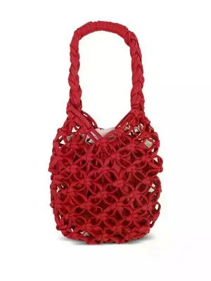 Comme Des Garçons Knotted Shoulder Bag - Red