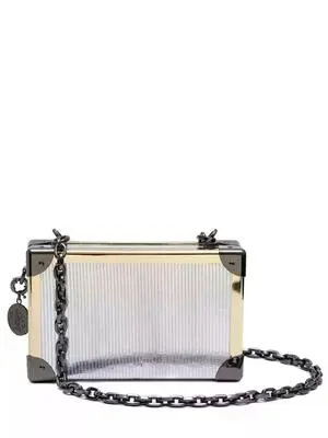 ISLA Metallic Clutch Bag - Silver