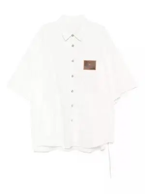 MASTERMIND WORLD Embroidered Shirt - White