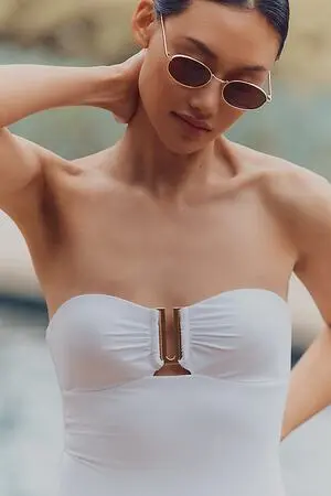 JETS Bandeau One-piece Swimsuit