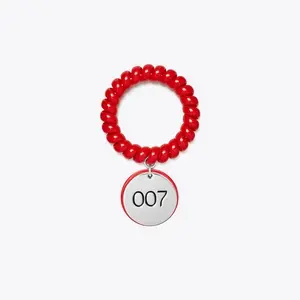 Tory Burch Tory Burch Locker Room Bracelet Red