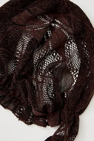 Free People Mellody Hair Scarf - Cocoa